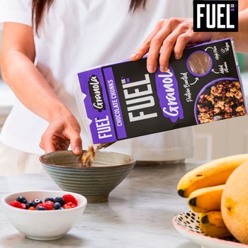 FUEL 10K Chocolate Chunks Protein Granola Breakfast Cereal - Ocado