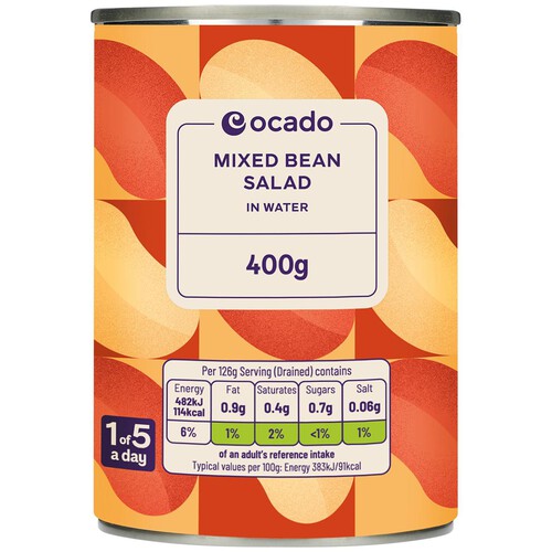 Ocado Mixed Bean Salad in Water - Ocado