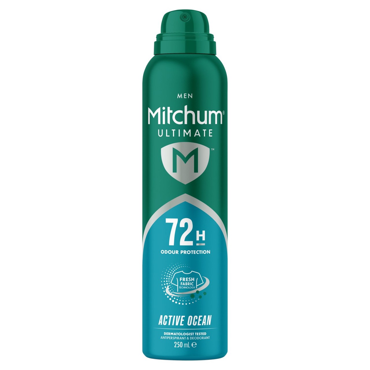 Mitchum Male Ultimate 72HR Anti Perspirant Deodorant Active Ocean - Ocado