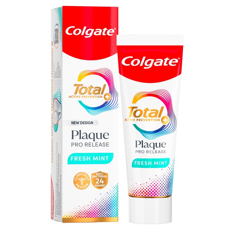 Colgate Total Plaque Pro Release Fresh Mint Toothpaste - Ocado