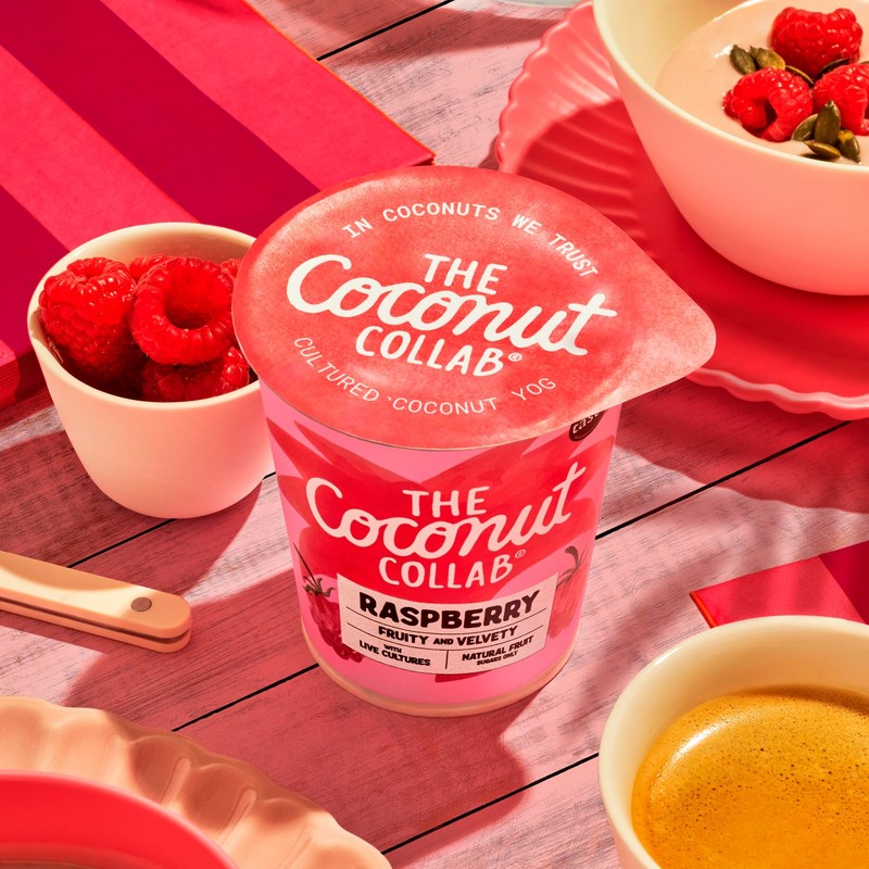 The Coconut Collab Raspberry Coconut Yoghurt - Ocado