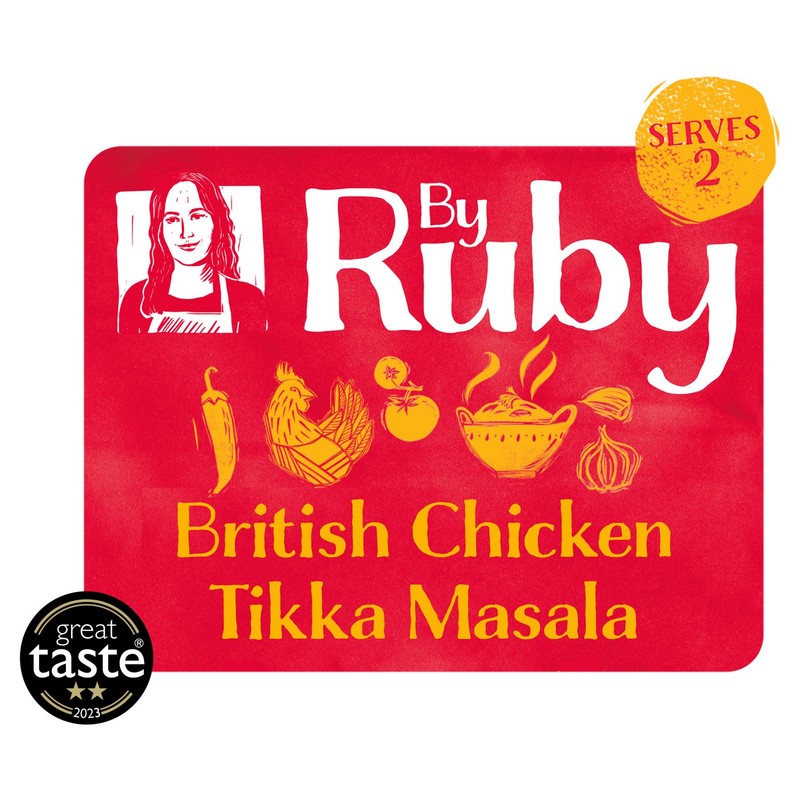 ByRuby British Chicken Tikka Masala Serves 2 - Ocado