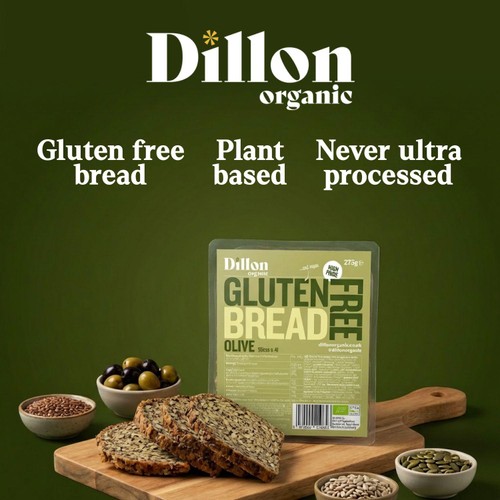 Dillon Organic Olive Gluten Free Bread - Ocado