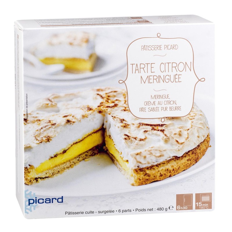 Picard Lemon Meringue Tart - Ocado