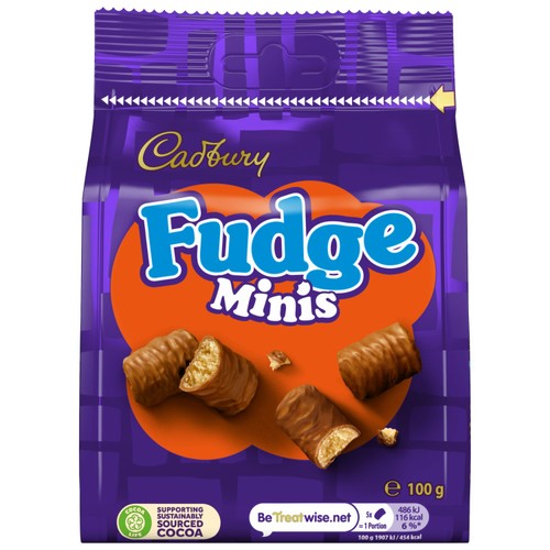 Cadbury Fudge Minis - Ocado