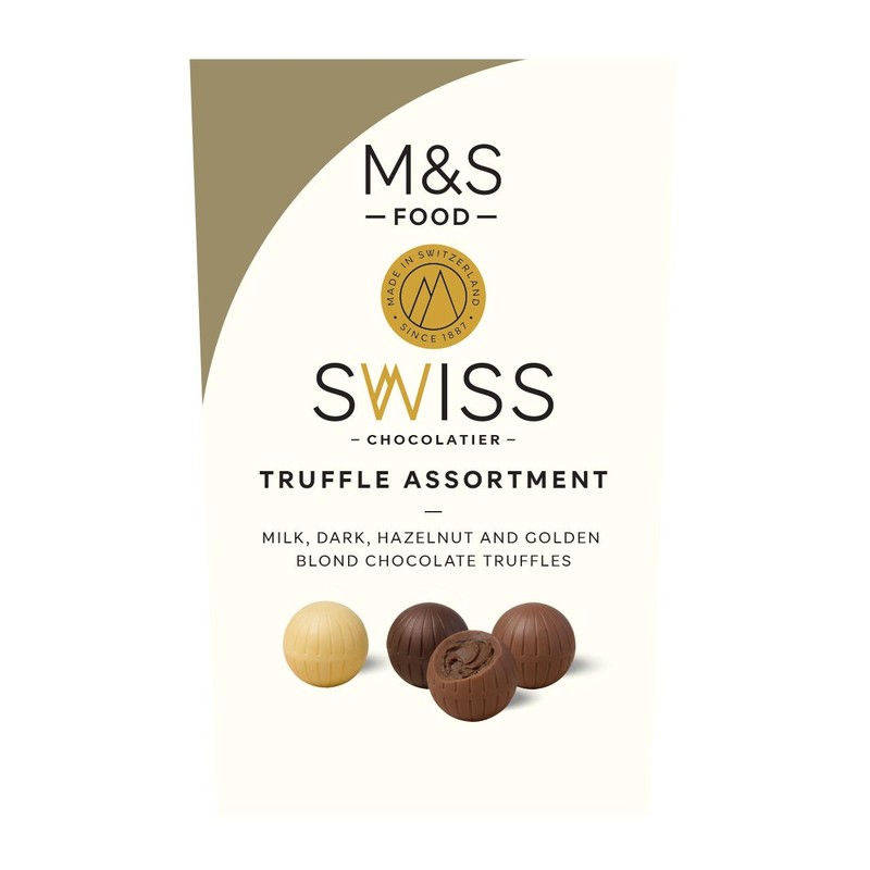 M&S Swiss Chocolate Truffle Assortment - Ocado
