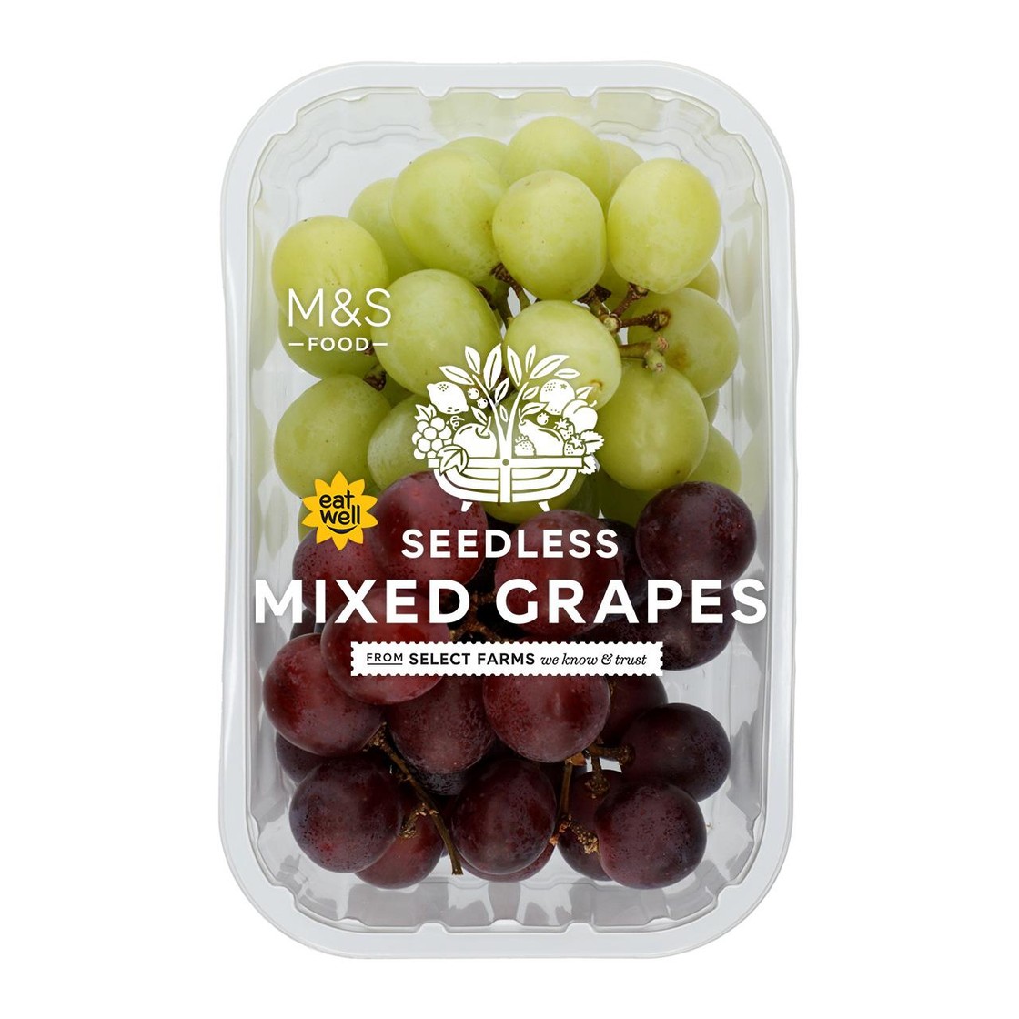 M&S Seedless Mixed Grapes - Ocado