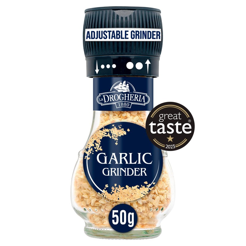 La Drogheria Garlic Granule Mill Adjustable Grinder - Ocado
