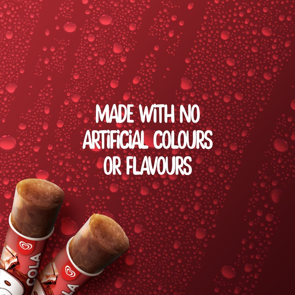 Wall's Mini Calippo Cola Ice Lollies - Ocado