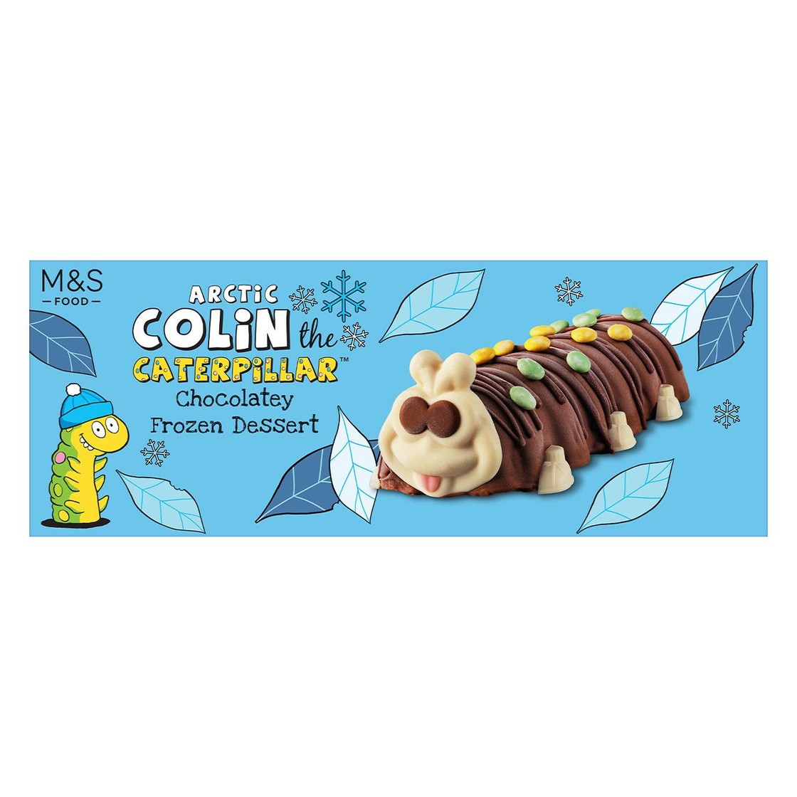 M&S Arctic Colin the Caterpillar Chocolatey Frozen Dessert - Ocado