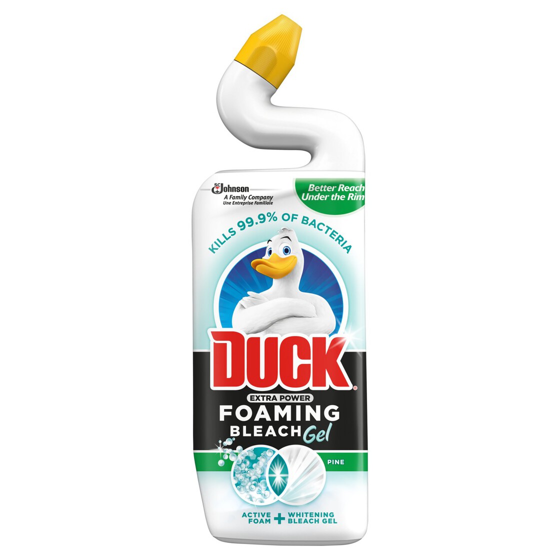 Duck Foaming Bleach Gel Toilet Liquid Cleaner Pine - Ocado
