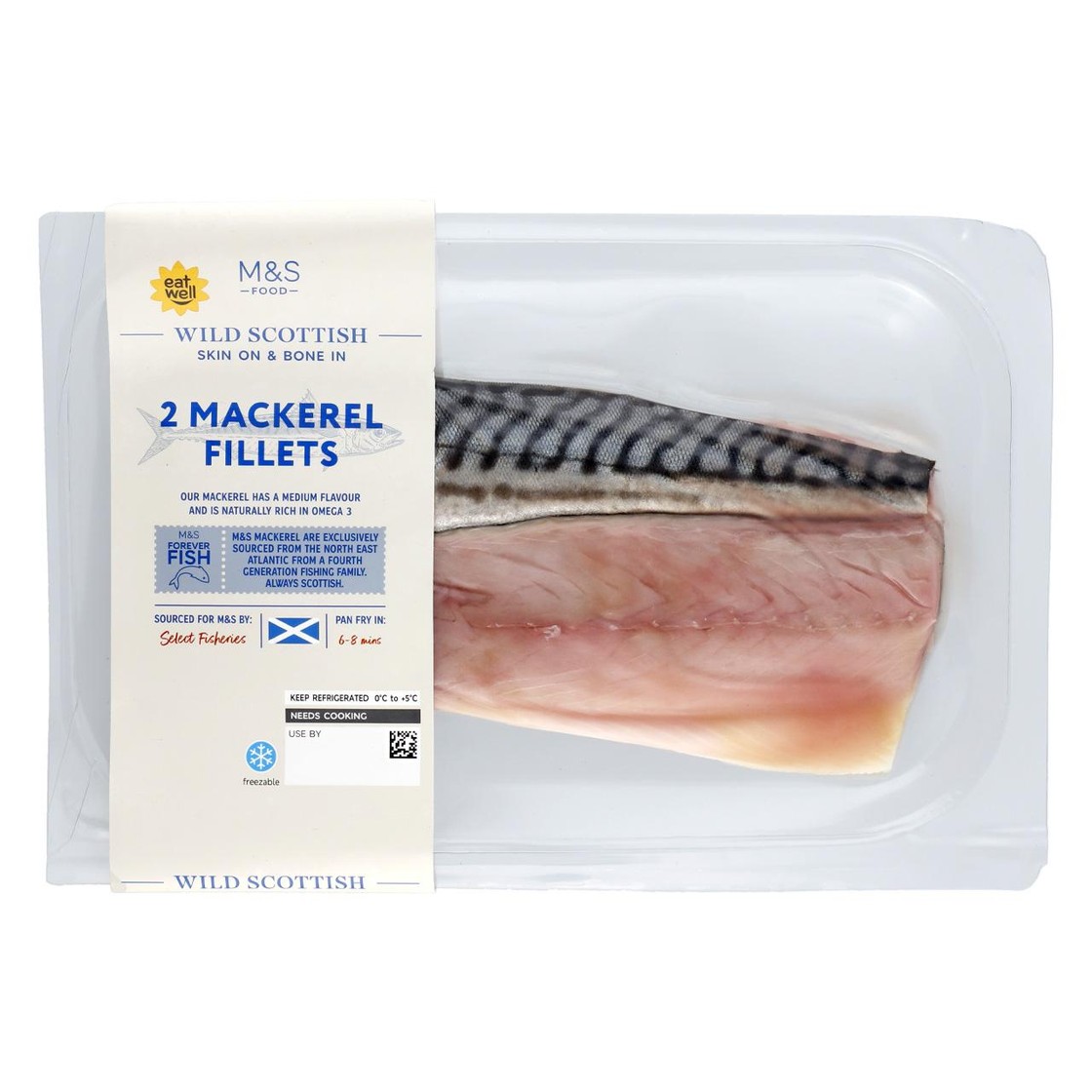 M&S 2 Mackerel Fillets - Ocado