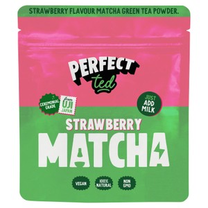 Perfect Ted Matcha Powder Strawberry - Ocado