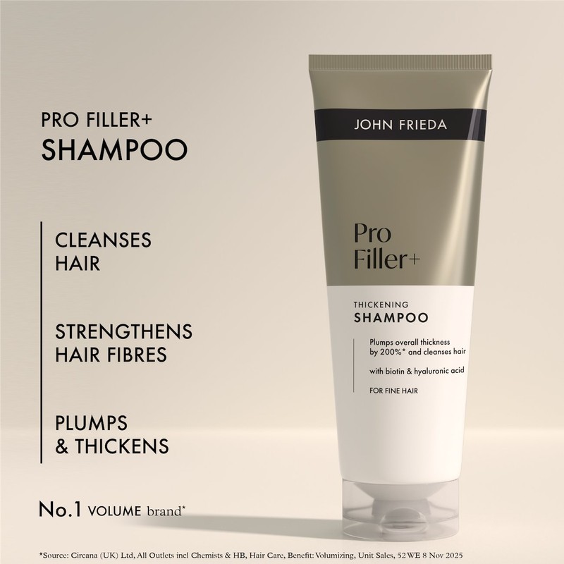 John Frieda PROfiller+ Thickening Shampoo - Ocado