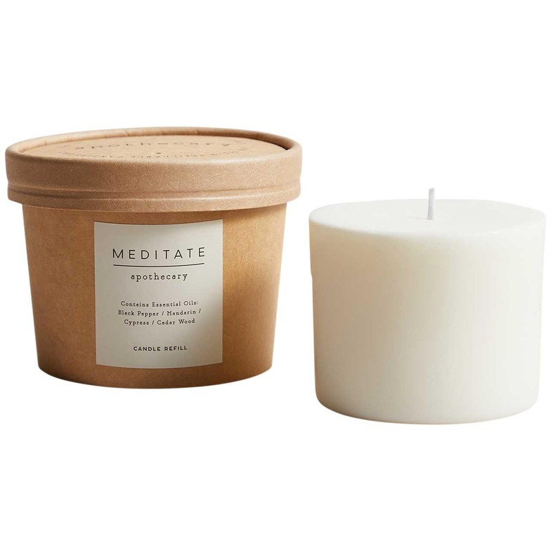 M&S Apothecary Meditate Candle Refill - Ocado
