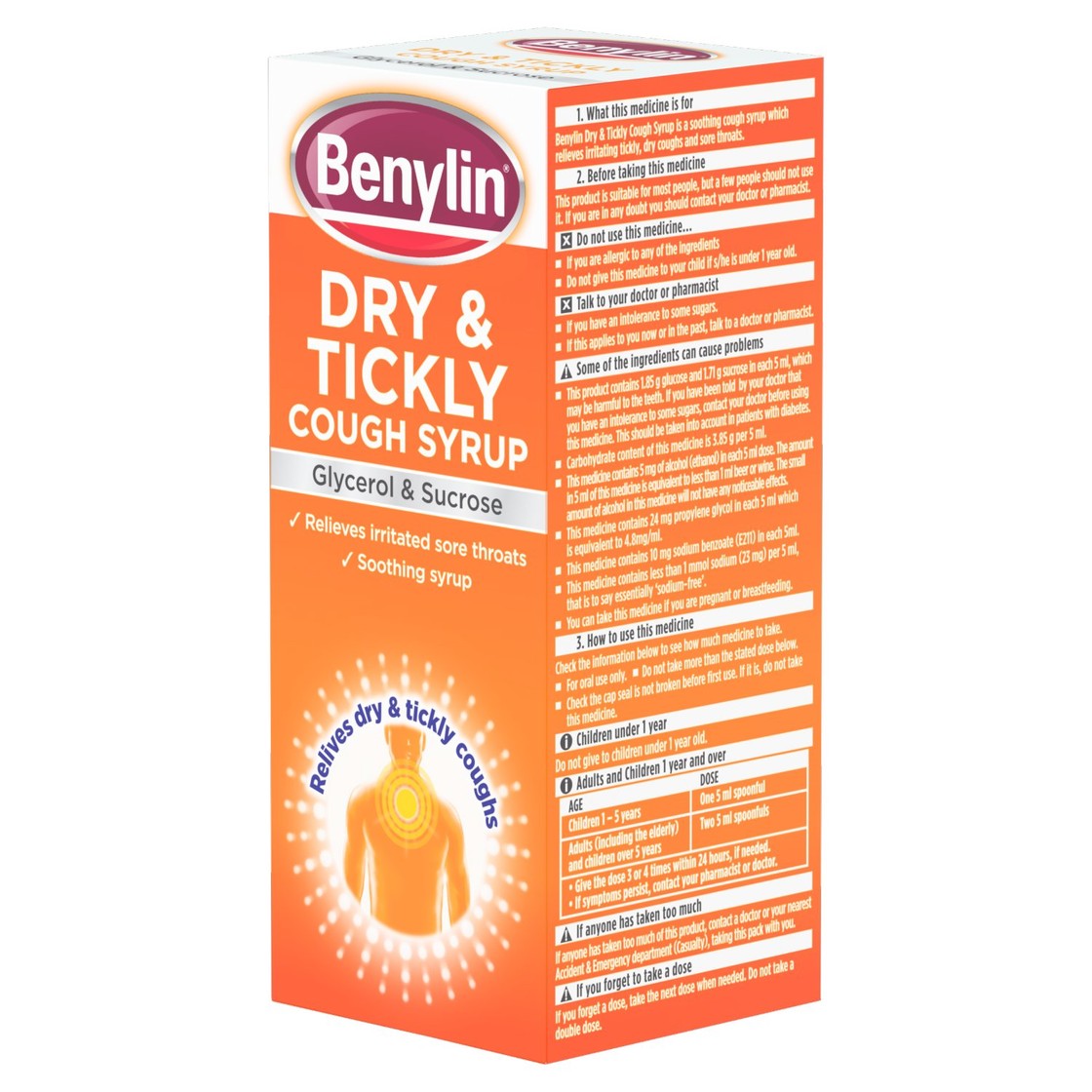Benylin Dry & Tickly Cough - Ocado