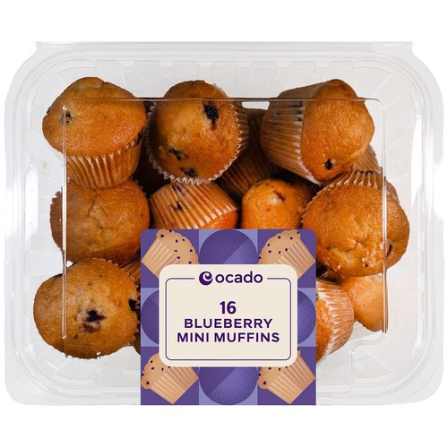 Ocado Blueberry Mini Muffins - Ocado