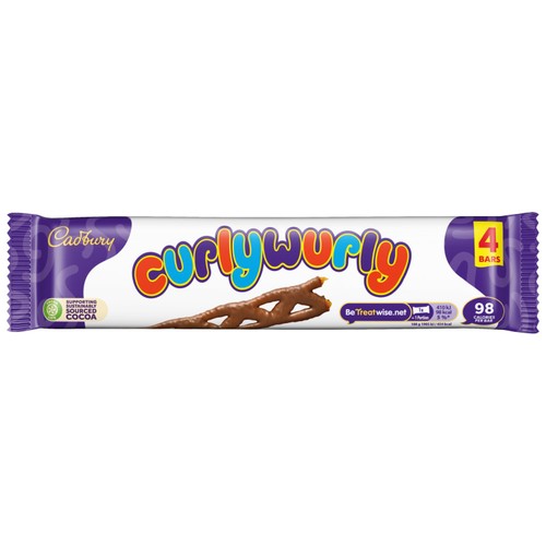 Cadbury Curly Wurly Chocolate Bar Multipack - Ocado