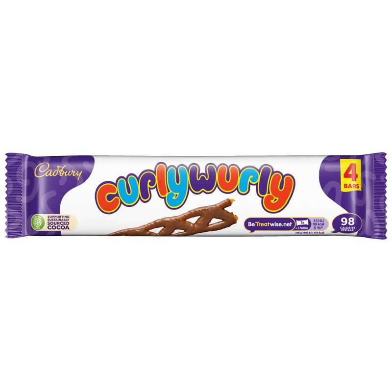 Cadbury Curly Wurly Chocolate Bar Multipack - Ocado