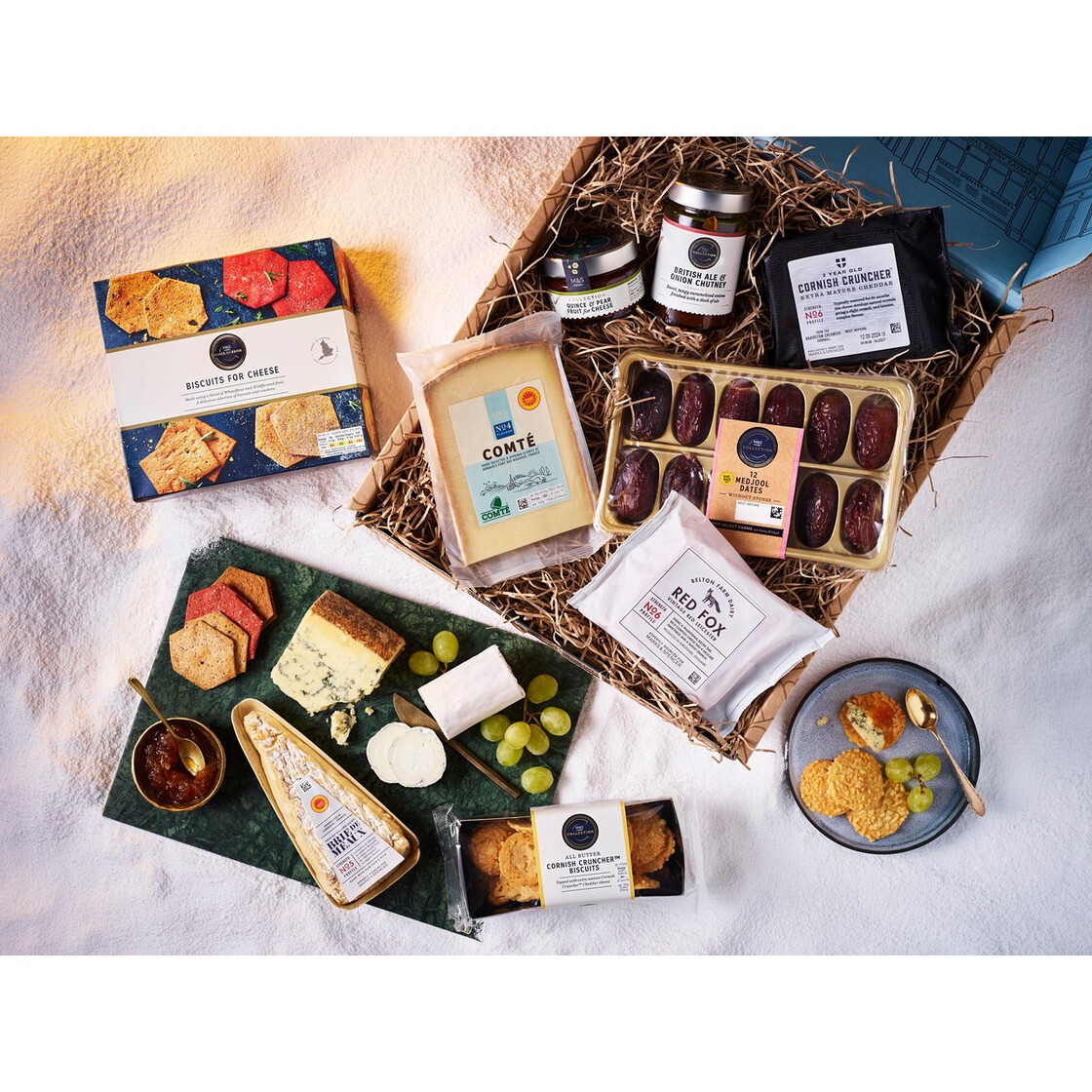 M&S Kidderton Ash Goats Cheese - Ocado