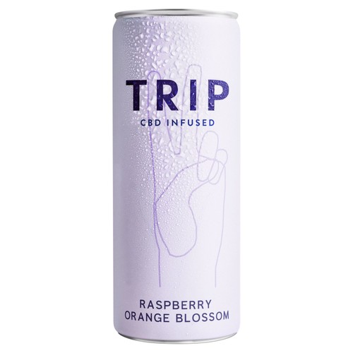TRIP CBD Infused Raspberry Orange Blossom - Ocado