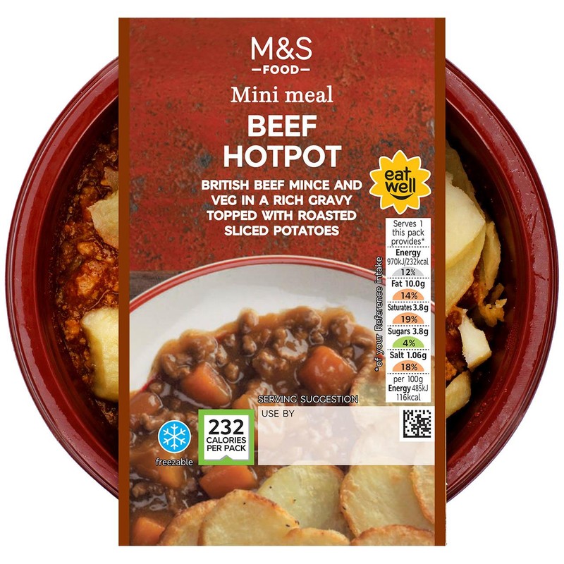 M&S Beef Hotpot Mini Meal - Ocado