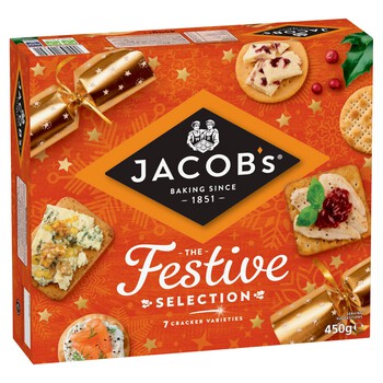 Jacob's The Festive Selection 7 Cracker Varieties - Ocado