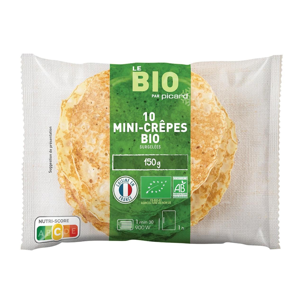 Picard-10 Organic Mini Crepes - Ocado