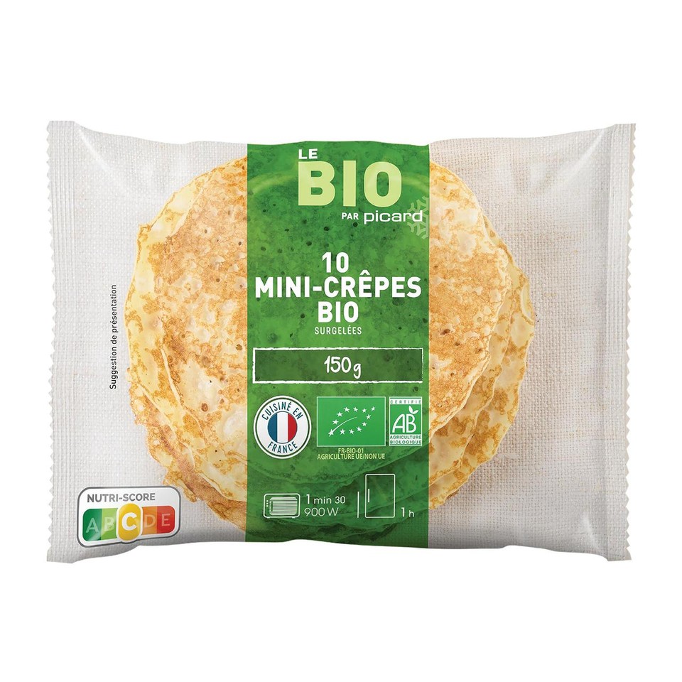 Picard-10 Organic Mini Crepes - Ocado