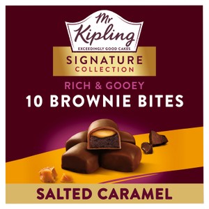 Mr Kipling Signature Chocolate Caramel Brownie Bites - Ocado
