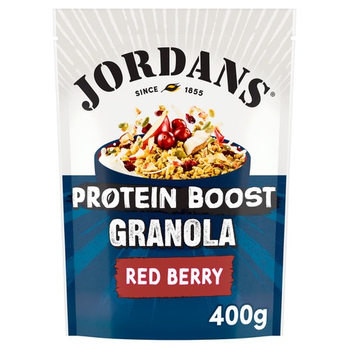 Jordans Protein Boost Red Berry Granola - Ocado