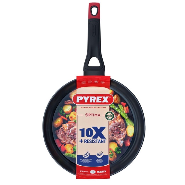 Pyrex Optima+ Frying Pan 28cm PFAS Free - Ocado