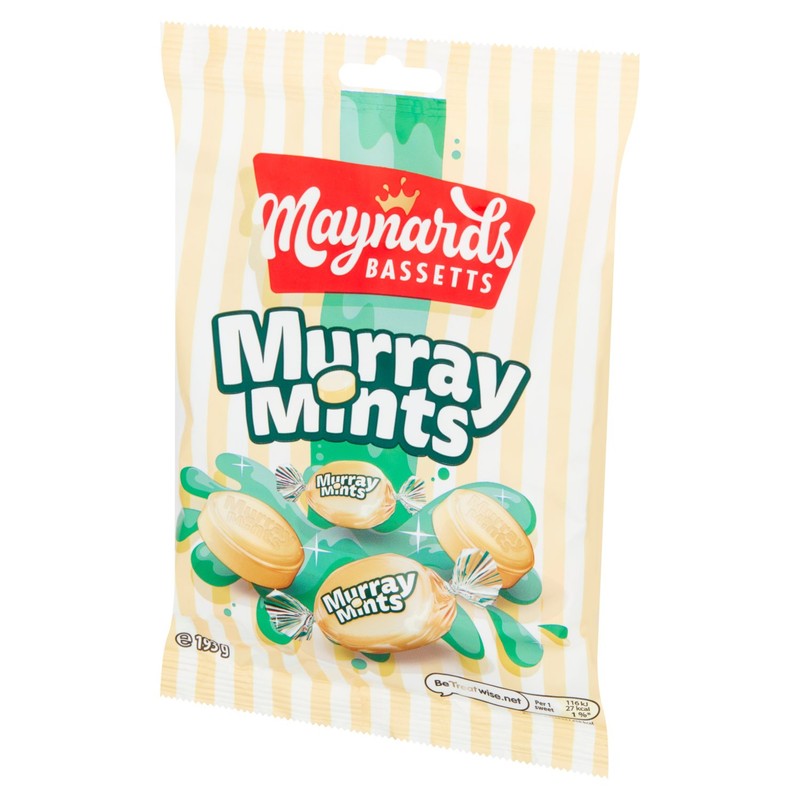 Maynards Bassetts Murray Mints Sweets Bag - Ocado