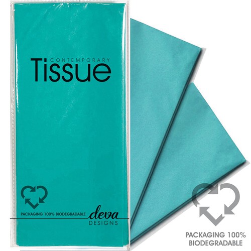 Ocean Blue Tissue Paper - Ocado