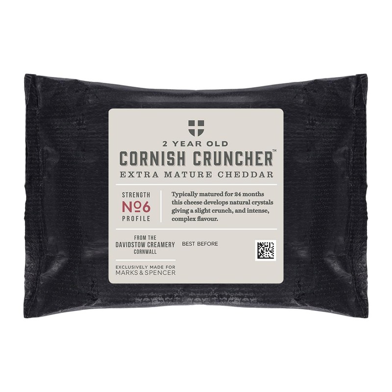 M&S Cornish Cruncher Extra Mature Cheddar Cheese - Ocado