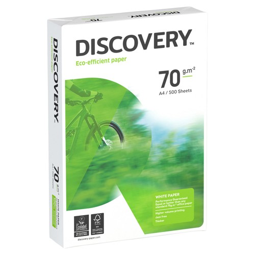Navigator Discovery A4 Eco Efficient White Paper 70gsm - Ocado