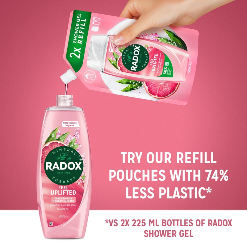 Radox Feel Uplifted Mood Boosting Shower Gel - Ocado