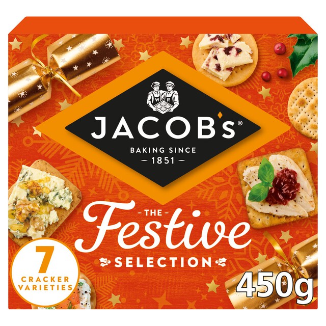 Jacob's The Festive Selection 7 Cracker Varieties - Ocado