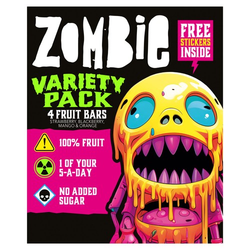 Zombie Fruit Bars Variety Multipack - Ocado