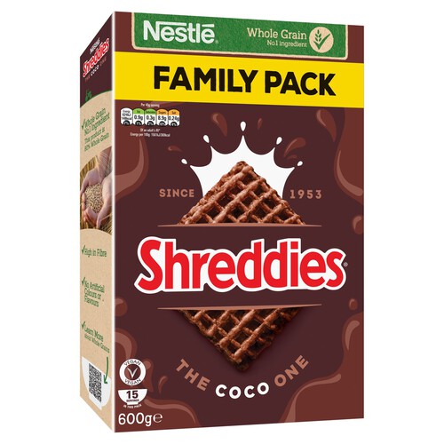 Nestle Shreddies Coco Chocolate Cereal - Ocado