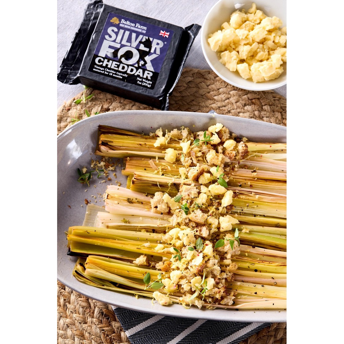 Belton Farm Silver Fox Vintage Cheddar - Ocado