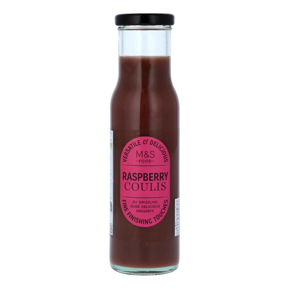 M&S Raspberry Coulis - Ocado