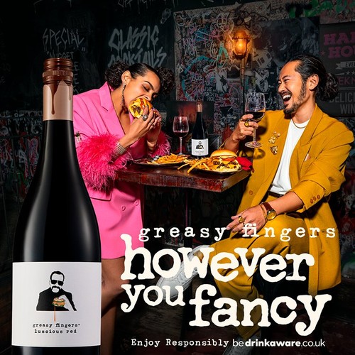 Greasy Fingers Luscious Red - Ocado