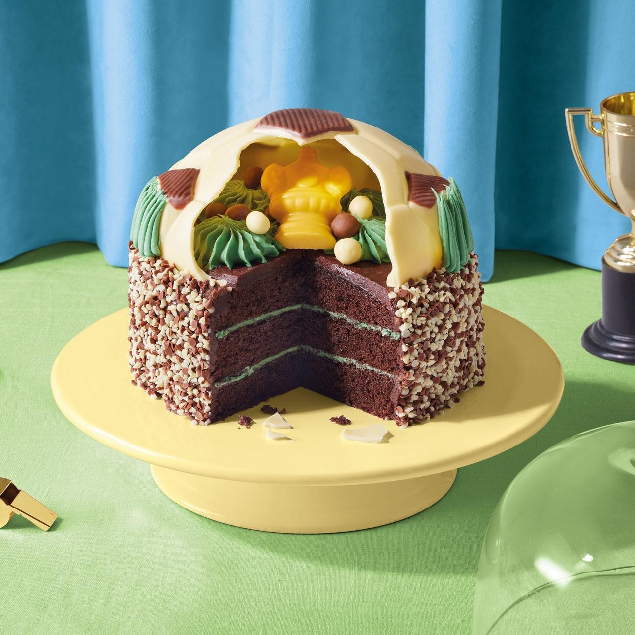 M&S Football Smash Cake - Ocado