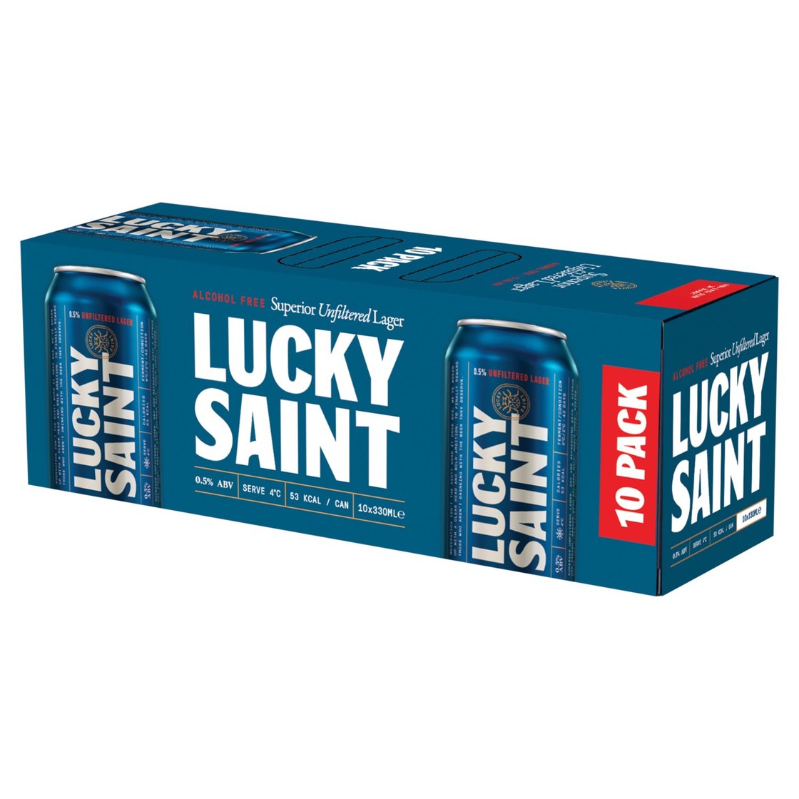 Lucky Saint Alcohol Free Lager - Ocado