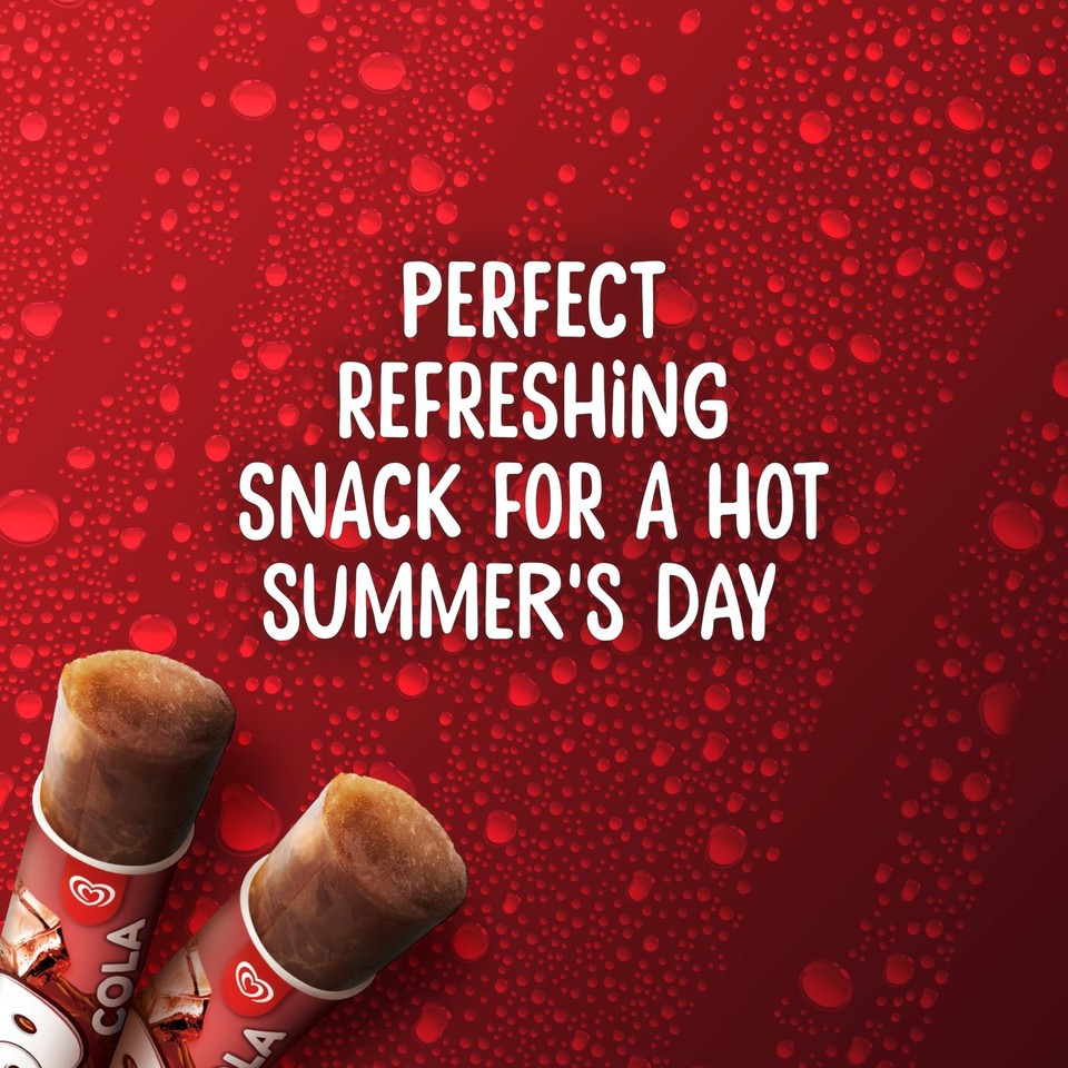 Wall's Mini Calippo Cola Ice Lollies - Ocado