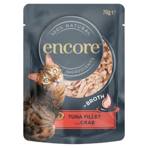 Encore Cat Tuna Fillet with Crab in Broth - Ocado