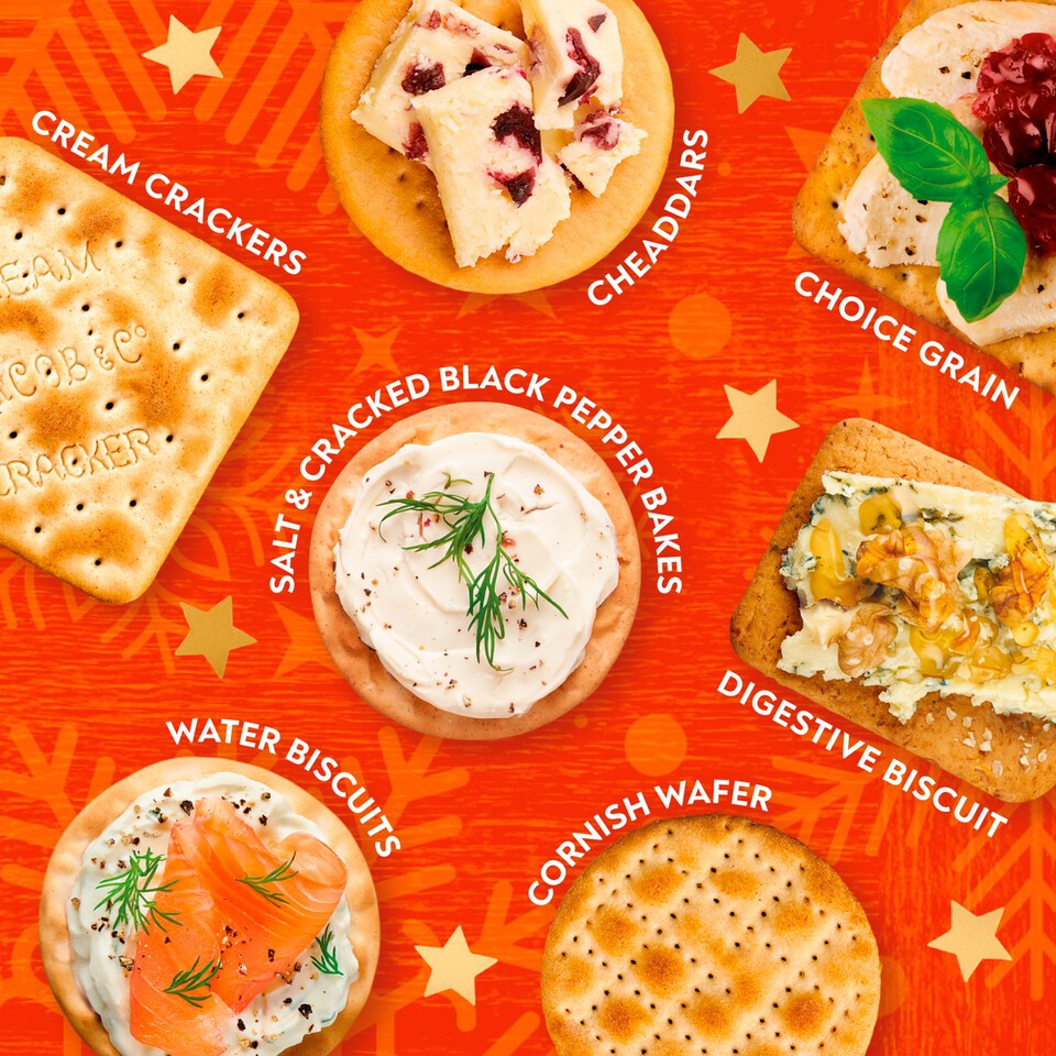 Jacob's The Festive Selection 7 Cracker Varieties - Ocado