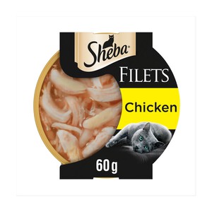 Sheba Fillets Cat Food Tray with Chicken in Gravy - Ocado