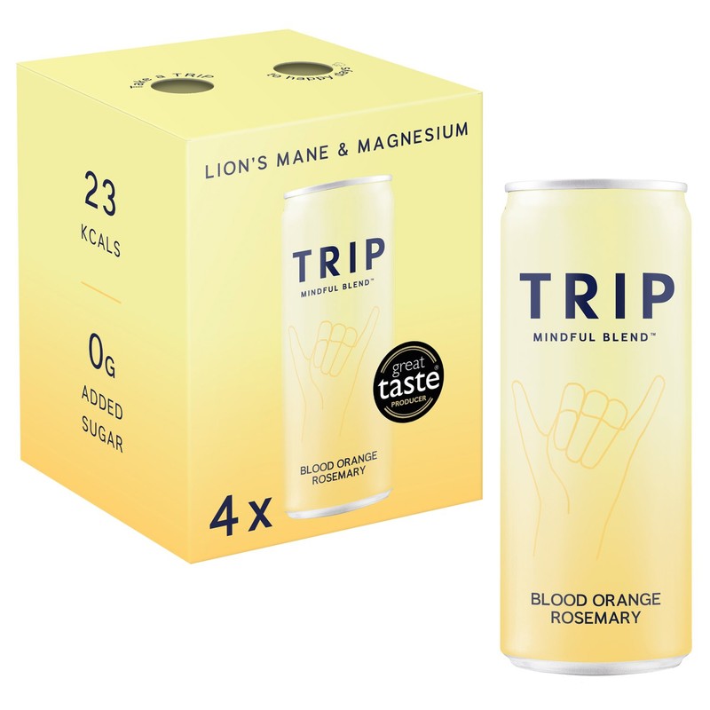 TRIP Mindful Blend Blood Orange Rosemary - Ocado